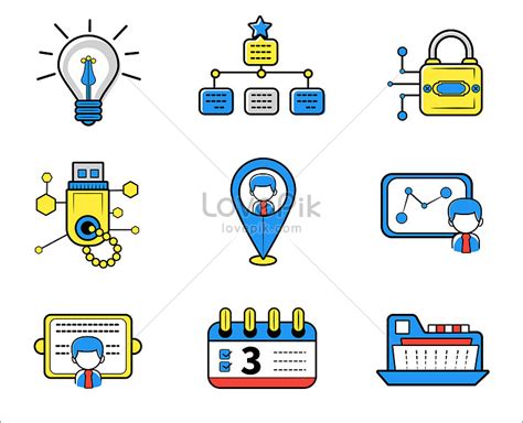 스트로크 국경 비즈니스 사무실 아이콘 아이콘 아이콘 Png 일러스트 무료 다운로드 Lovepik