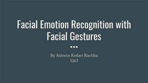 Inspirit Ai Facial Emotion Detection Project Dec 2021 Pptx