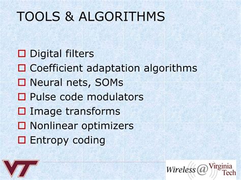 Ppt Adaptive Algorithms For Optimal Classification And Compression Of Hyperspectral Images