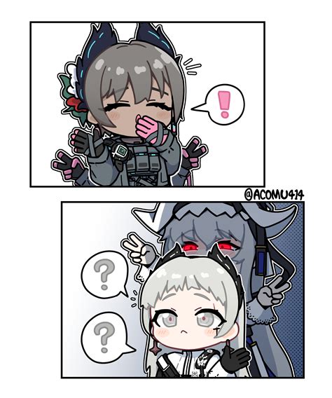 Specter Irene And Raidian Arknights Drawn By Acomu Danbooru