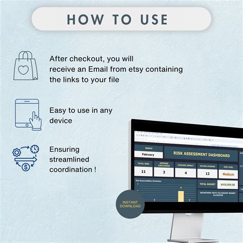 Risk Assessment Dashboard Template Enhance Decision Making Risk Management Risk Matrix Risk