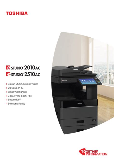 Toshiba Printers Toshiba Copiers Multi Function Printers Scanners