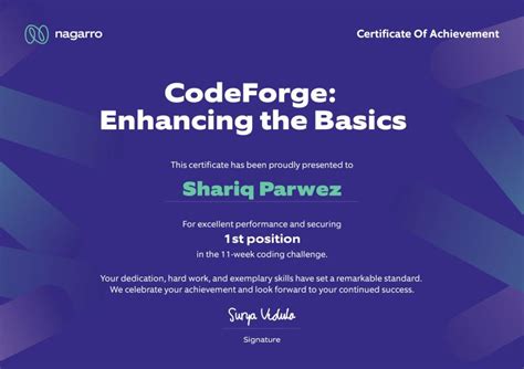 Shariq Parwez On Linkedin Codeforge Coding Careergrowth Nagarro
