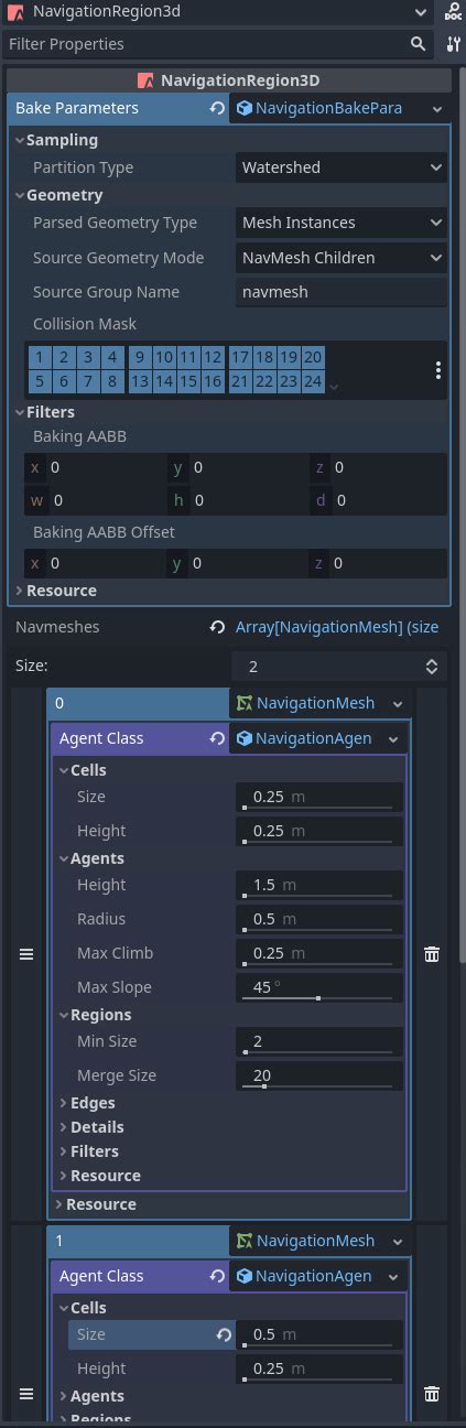 Improve Navigation For Multiple Agent Sizes Issue Godotengine Godot Proposals GitHub