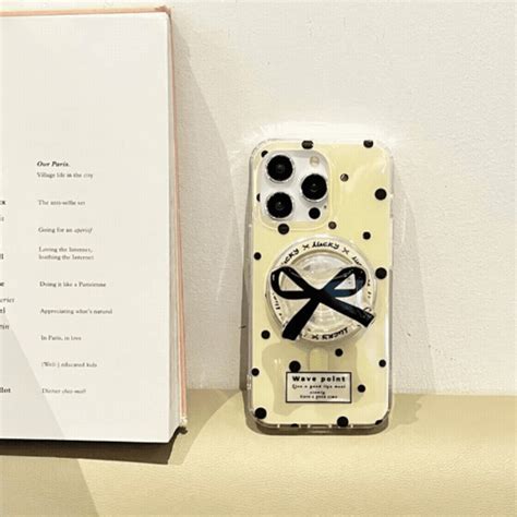 땡땡이맥세이프케이스아이폰케이스 우정케이스 발레코어케이스 귀여운케이스 맥톡세트 맥세이프세트 맥세이프톡 생일선물 주문제작케이스 리본 아이폰12 13 14 15 프로맥스