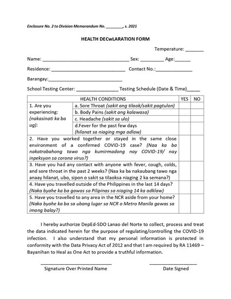Health Declaration Form China 2023 Printable Forms Free Online