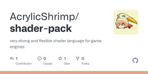 Github Acrylicshrimpshader Pack Very Strong And Flexible Shader