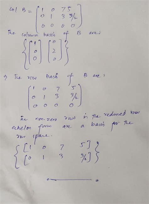 Solved Assume That A Is Row Equivalent To B Find Bases For NUI A Col A Course Hero