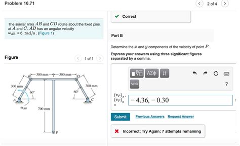 Solved Problem Of Correct The Similar Links AB Chegg