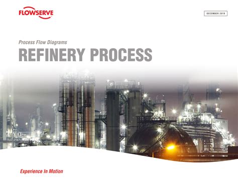 Process Flow Diagram Refinery Process Oil Refinery Petroleum