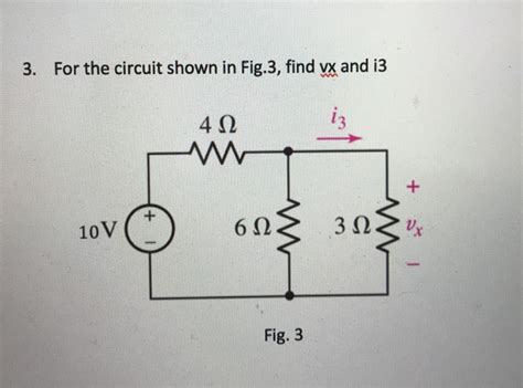 solved 1 for the circuit shown in fig 1 solve for the
