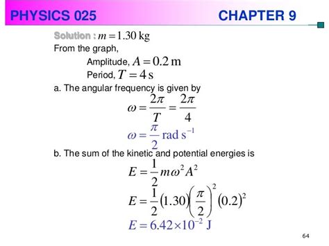 Angular Frequency Equation Derivation Tessshebaylo