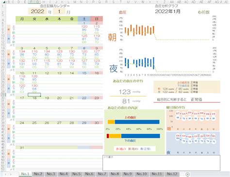 血圧表の無料エクセルテンプレート（ソフト）まとめ｜office Hack