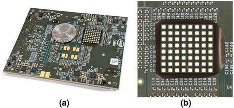 Photograph Of A E Band Phased Array Transceiver Composed Of Four 8 × 8 Download Scientific