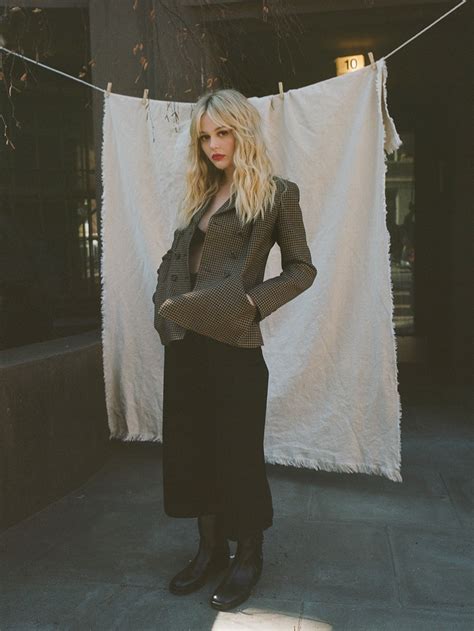 Emily Alyn Lind Harpers Bazaar Us Dior Photoshoot