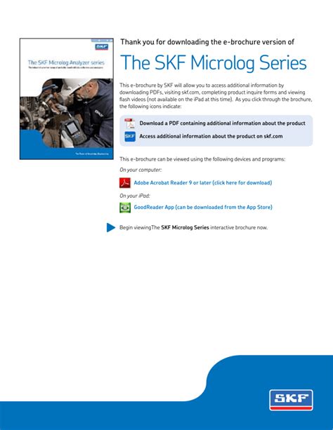 Skf Microlog E Brochure