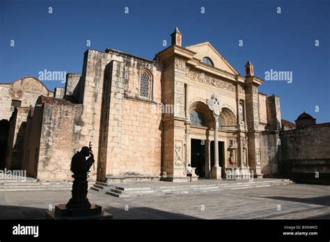 Catedral De Santa Maria De La Encarnacion De Santo Domingo Hi Res Stock
