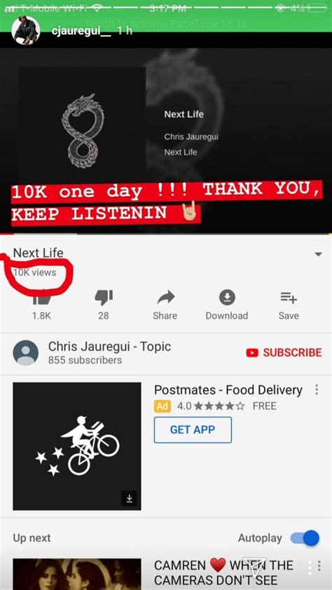 Chris Jauregui Having A Suggested Camren Video On Just Another 5h Blog