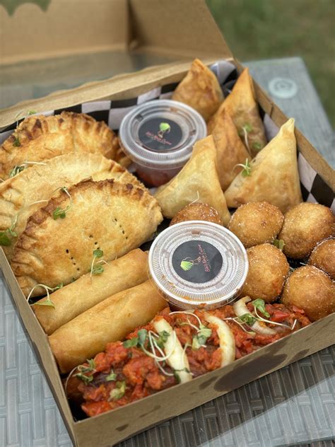 Small Chops Platter Small Box Bibis Naija Cuisine
