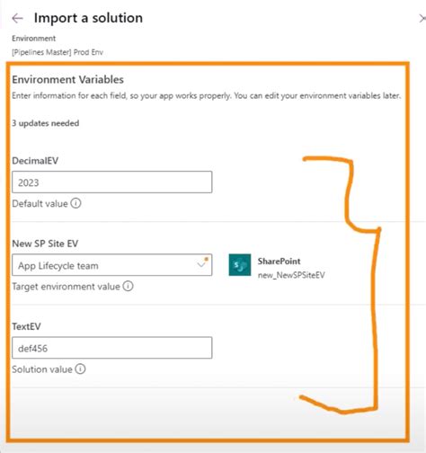 Environment Variables Are Now Always Visible And Editable Dur
