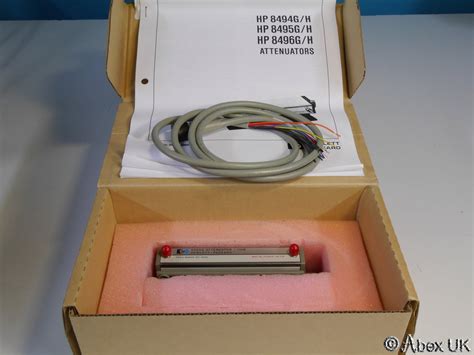 HP Agilent 8494G Step Attenuator 0 11dB 1dB Steps NOS