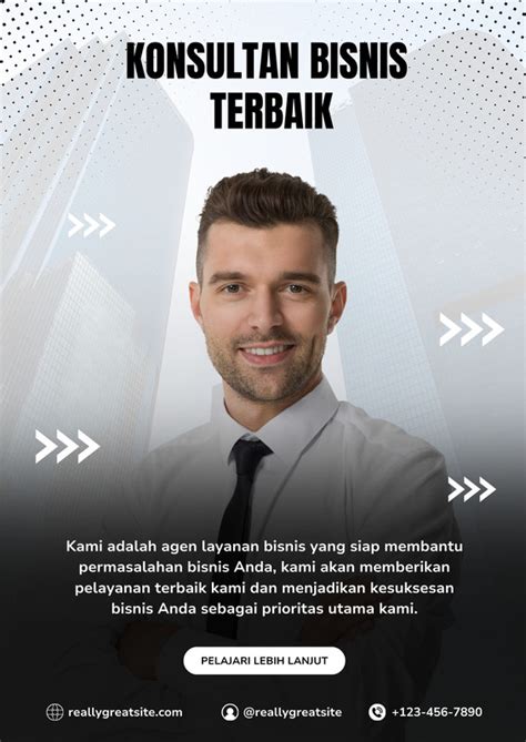 Contoh Poster Iklan Profesional Gratis Canva