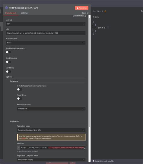 Request Pagination Not Working Questions N8n Community