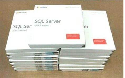 Sql Server 2019 Standard Dvd Box Pack License