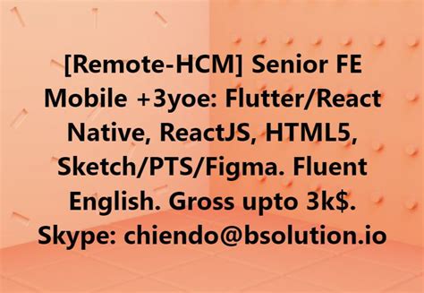 Chiến Đỗ On Linkedin Flutter Reactjs Reactnative Html5 Swift