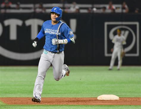 【日本ハム】プロ初本塁打の郡司裕也が秒速でトレンド入り「打ちすぎじゃね笑」「えぐいやん…」 プロ野球写真ニュース 日刊スポーツ