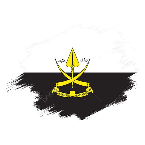 Malaysia State Pehang Vector Flag Design Template Malaysia State Flag Malaysia Flag Flags Png