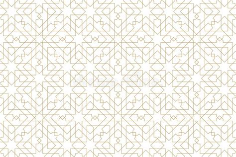 Seamless Geometric Pattern In Authentic Arabian Style Stock Vector Illustration Of Pattern