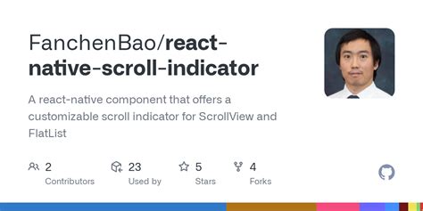 Github Fanchenbaoreact Native Scroll Indicator A React Native