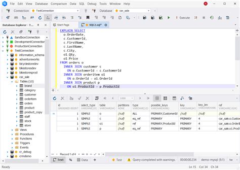 MySQL EXPLAIN Plan Analyze Query And Performance Tuning Using IDE