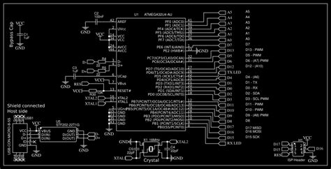 Atmega32u4 Au Resources Easyeda