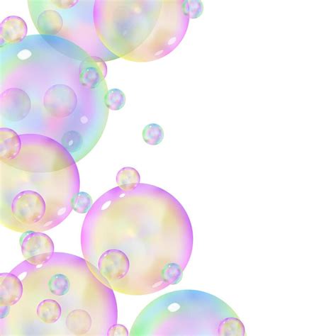 Vibrant Soap Bubbles Overlay Background Square 57037345 Vector Art At Vecteezy