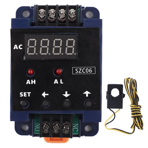 Digital Ammeter Ac 0 3 150a Measure Range With Upper And Lower Limit Alarm Delay Relay Detection