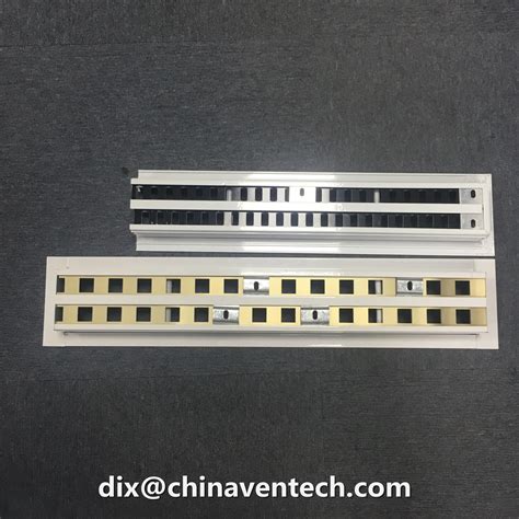Hvac Duct Work Flowbar Diffuser Air Supply Linear Slot Diffuser With Plenum Box Ventech