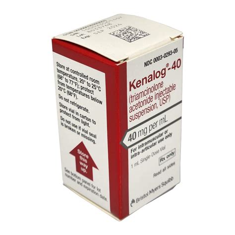 Kenalog 40 Mg Triamcinolona C 1 Frasco Ampula De 1 Ml Small Pharmacy