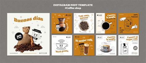 커피숍 템플릿 디자인 무료 Psd 파일