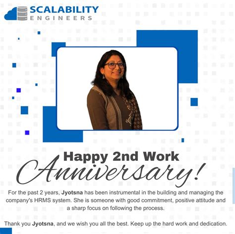Scalability Engineers On Linkedin Happyworkanniversary 2years Seians Happyworking