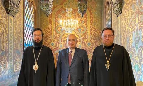 Митрополит Волоколамский Антоний встретился с послом Франции в России новость ОВЦС