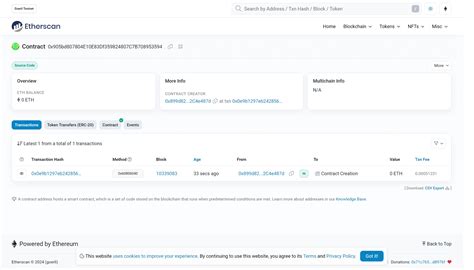 Hello World Ethereum Smart Contract Devpost