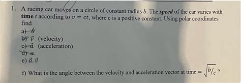 Solved Dtd[r× V×r ] R2a R⋅v V−r R⋅a V2 The Potential