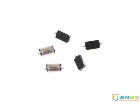SMD Tactile Push Button Switches Pins Udvabony Com Electronics Sensors Robotics Online Shop