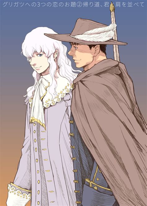 Guts And Griffith Berserk Drawn By Enaki Mtmti Danbooru