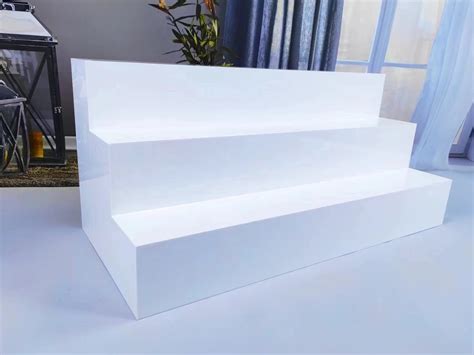 Acrylic Step Display Stands Drink Stand Alcohol Display Stand Champagne Wall Dessert Display