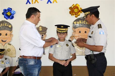 Policía Nacional Civil De Guatemala Actividades Niño Niña Comisario