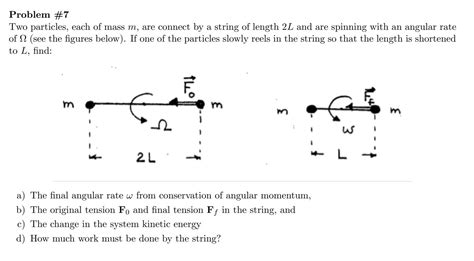 Solved A ﻿the Final Angular Rate ω ﻿from Conservation Of
