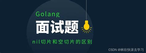 连nil切片和空切片一不一样都不清楚？那bat面试官只好让你回去等通知了。 Csdn博客